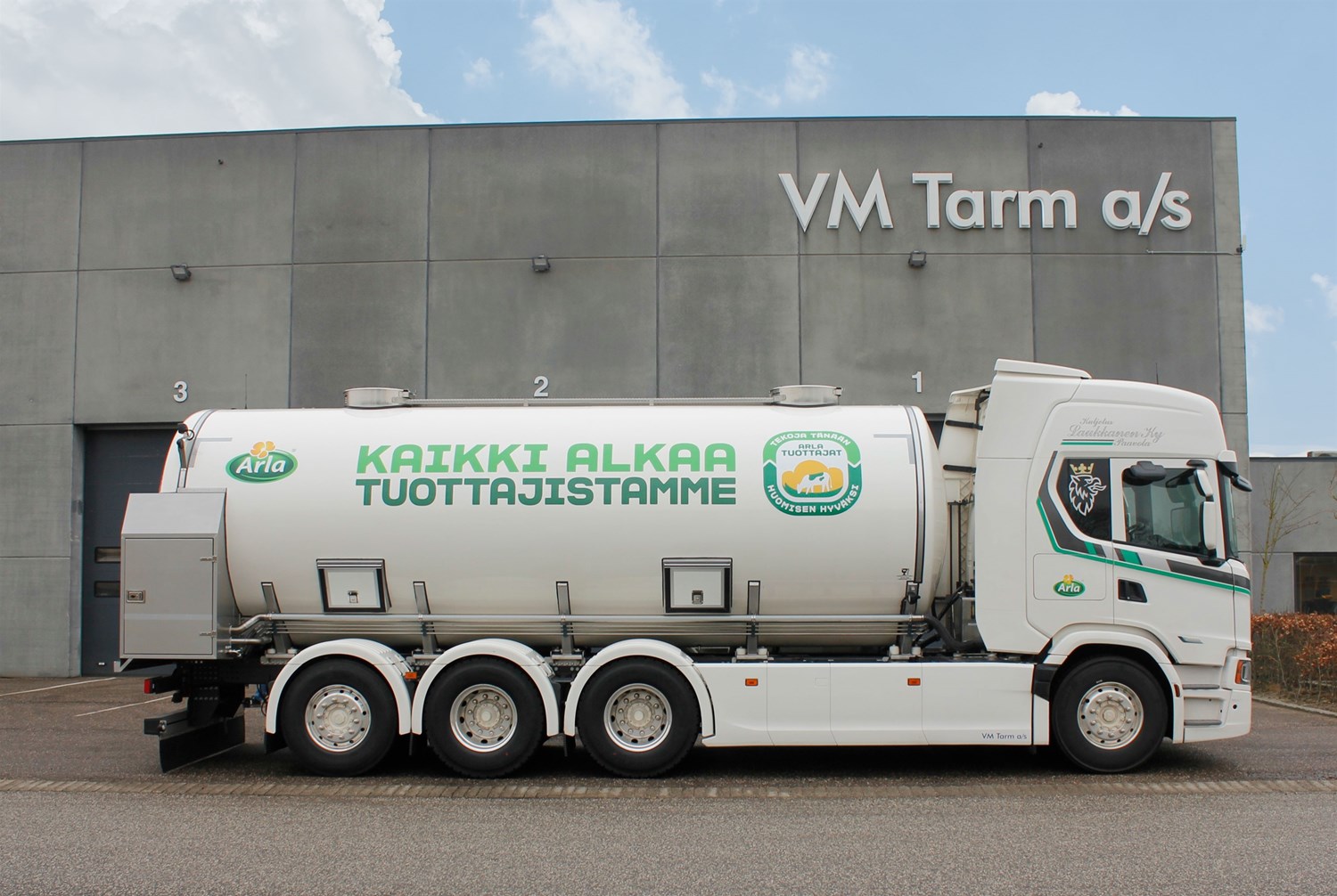 Milk tankers and trailers | VM Tarm a/s - VM Tarm a/s