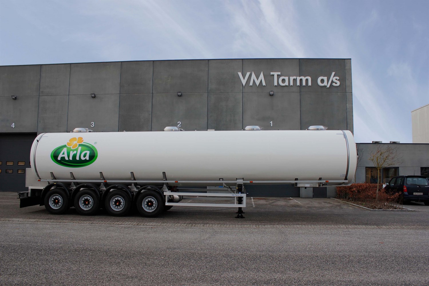 Milk tankers and trailers | VM Tarm a/s - VM Tarm a/s