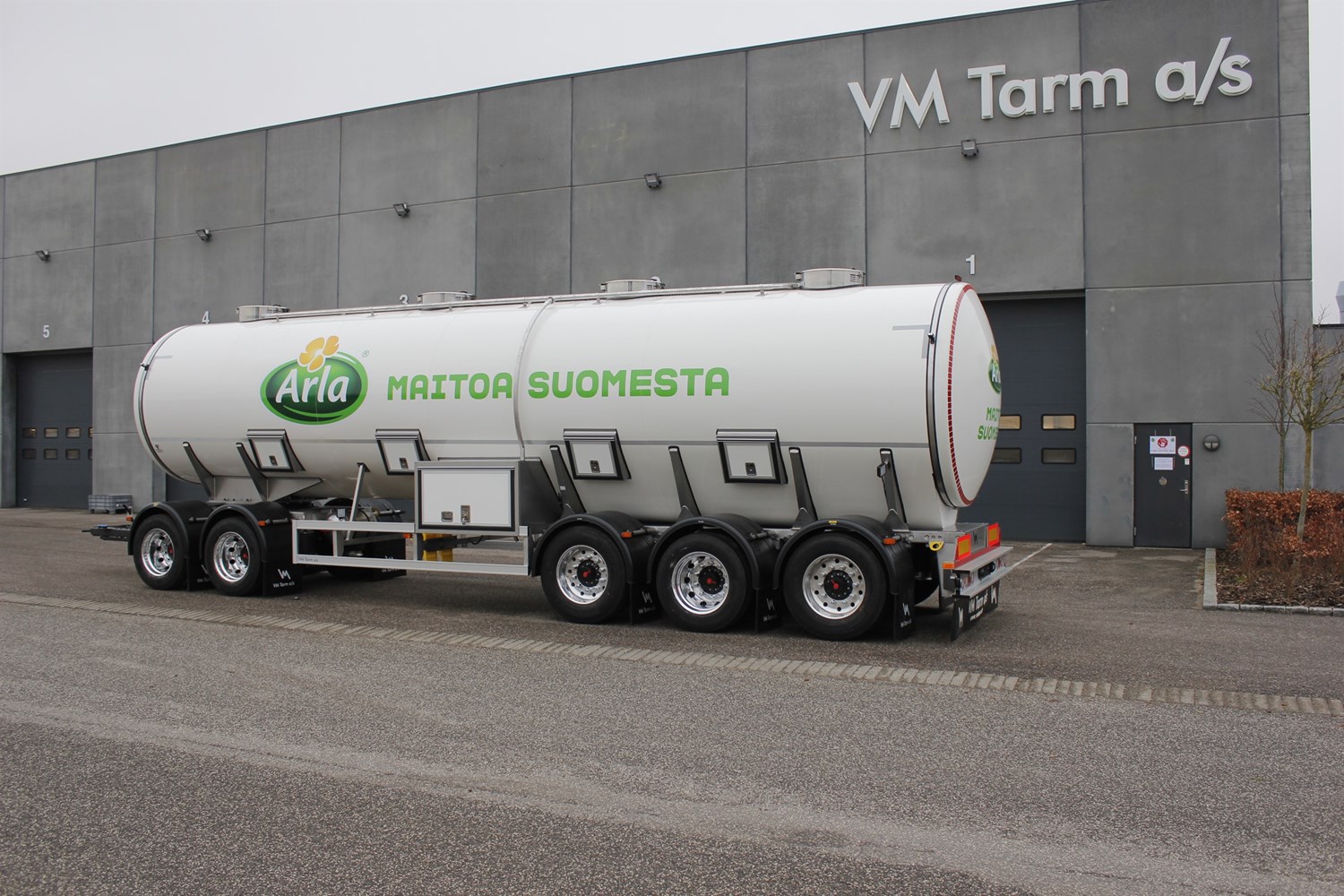 Milk tankers and trailers | VM Tarm a/s - VM Tarm a/s