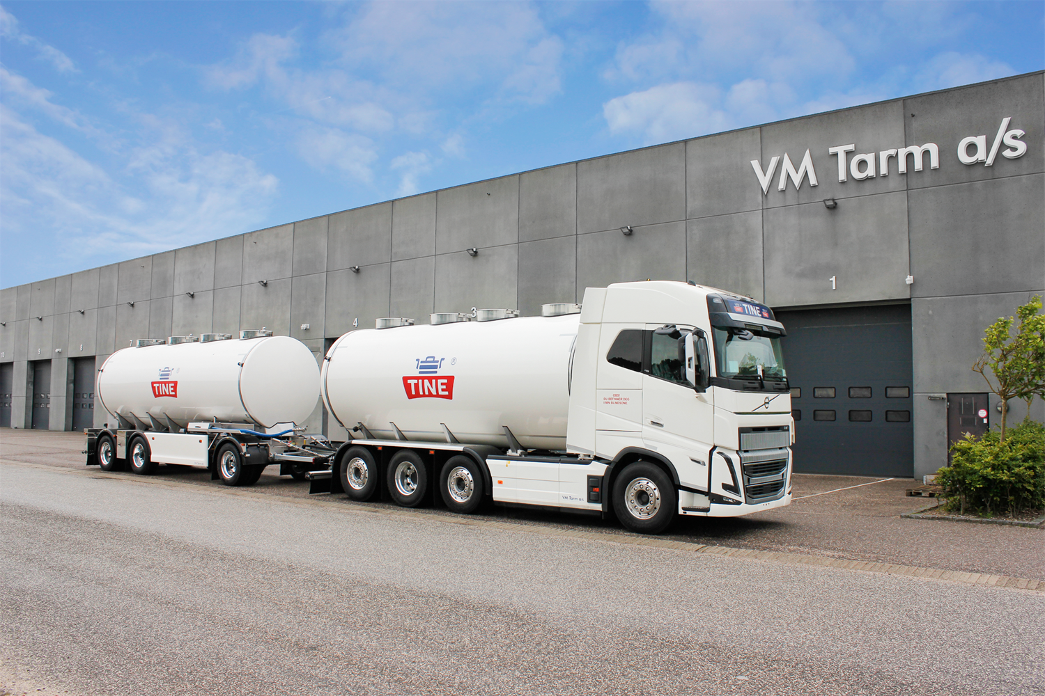 Milk tankers and trailers | VM Tarm a/s - VM Tarm a/s