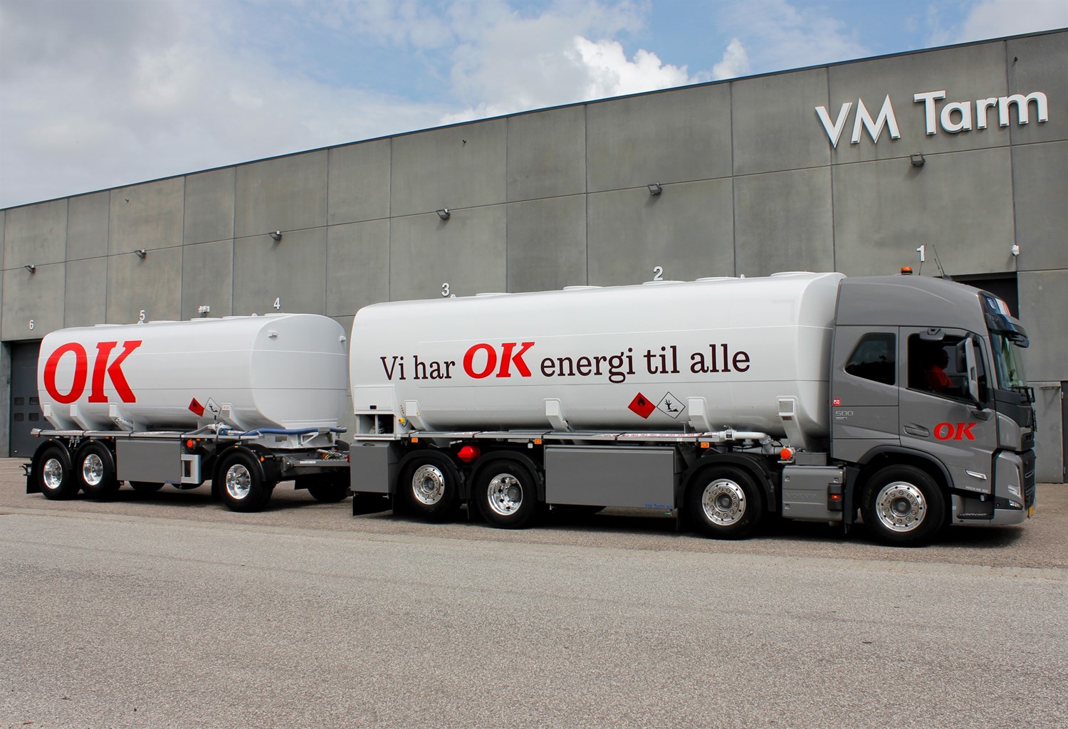 Specially-designed tankers and trailers | VM Tarm a/s